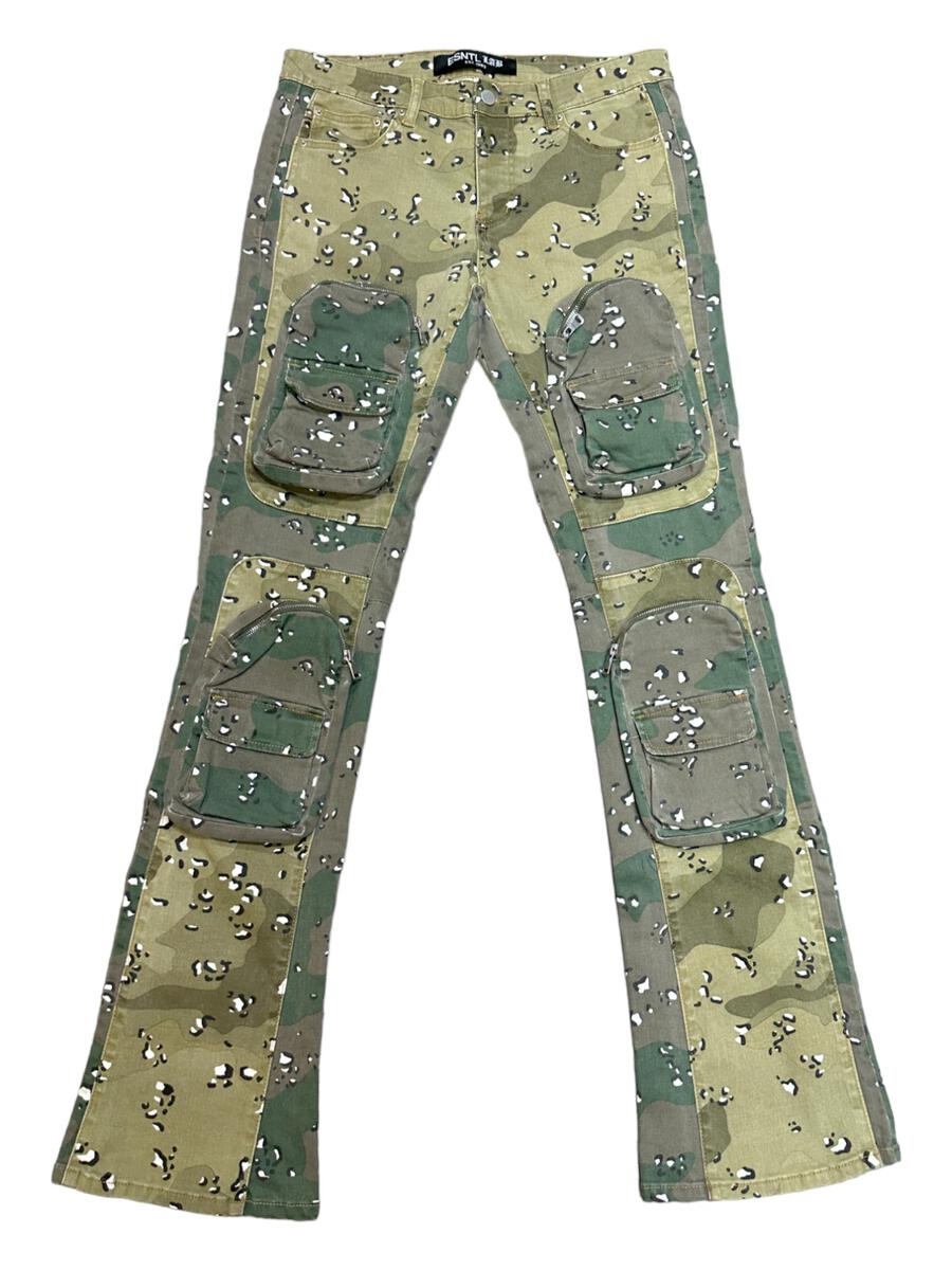 EL COMODO CAMO STACKED JEANS – No Limit Clothing Store