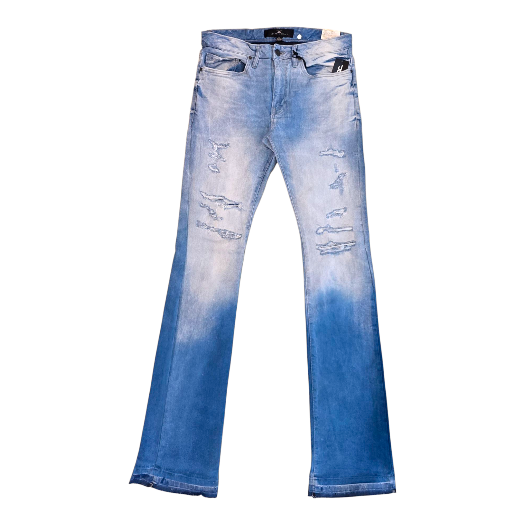 Martin Stacked Denim - Ice Blue – No Limit Clothing Store